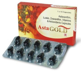 Capsule Astagold drug & dosage information, Similar Brands