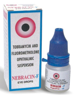 Drop Nebracin F Eye Drops drug & dosage information, Similar Brands